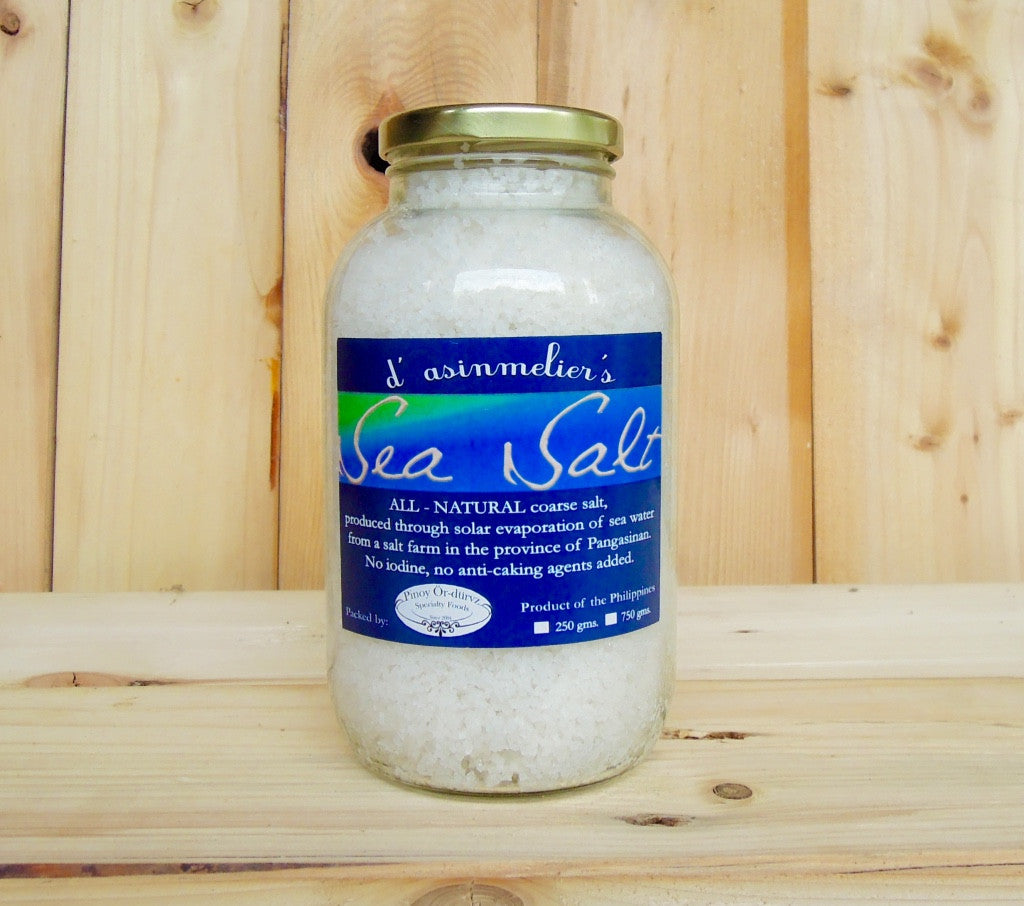 Sea Salt, All natural, 32 oz. – Premium Local Philippines